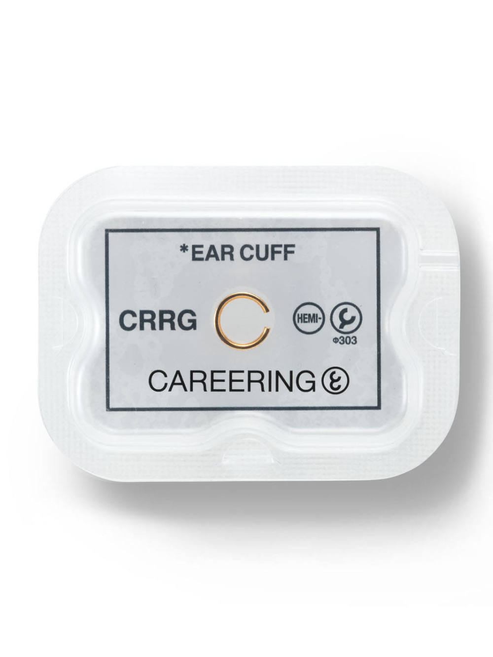 CAREERING - 【片耳用】 イヤーカフ - EAR CUFF HEMI 303(YW) | ADDICT WEB SHOP
